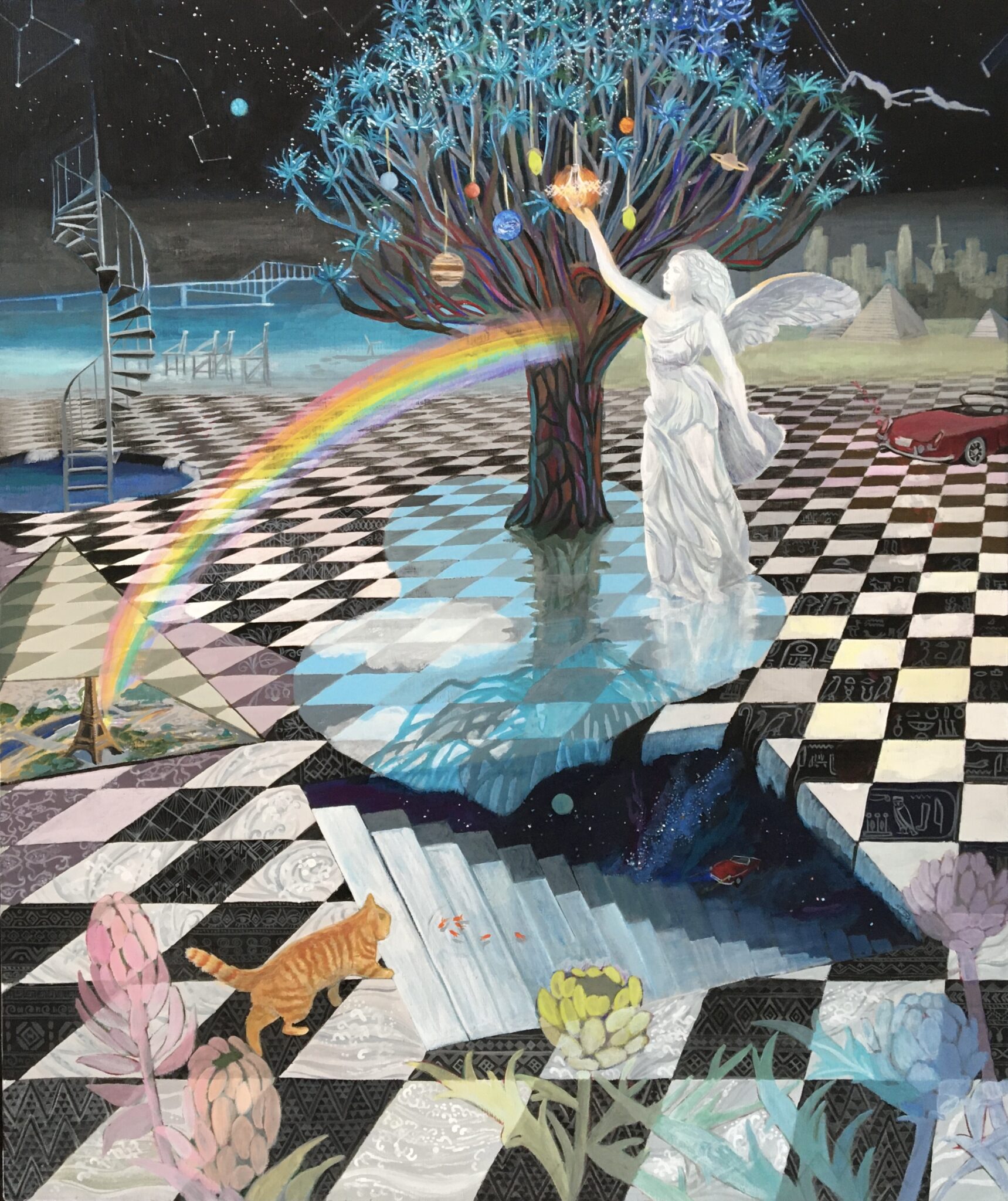 Sumiko Sakamoto's artworks website "Sentimental Collage